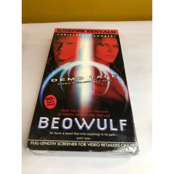 DIMENSION | Other | Beowulf Vhs Factory Sealed Demo Tape | Poshmark